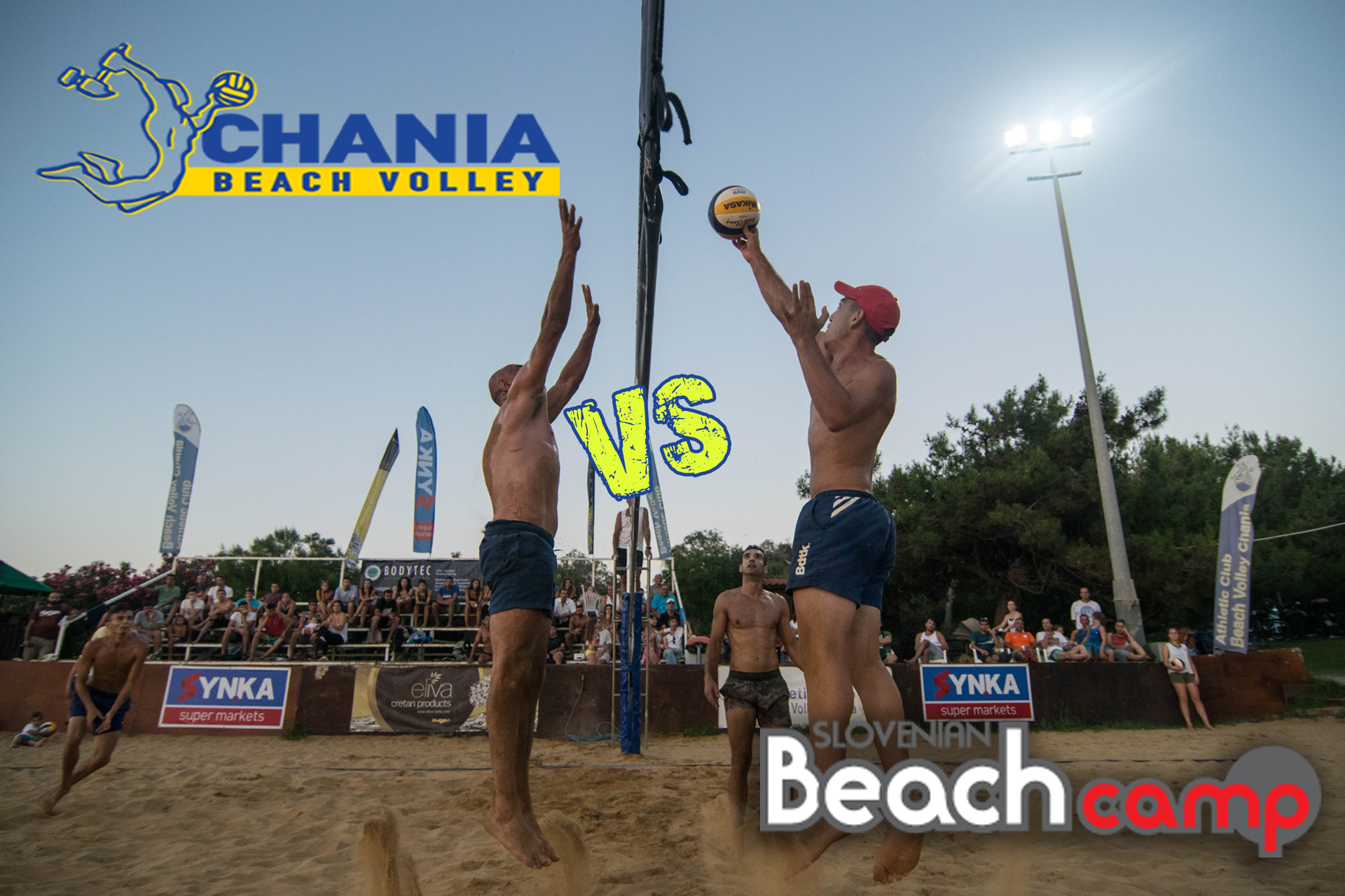 Chania Beach Volley vs Sloevnian Beach Camp - Α.Σ. Beach Volley Χανίων